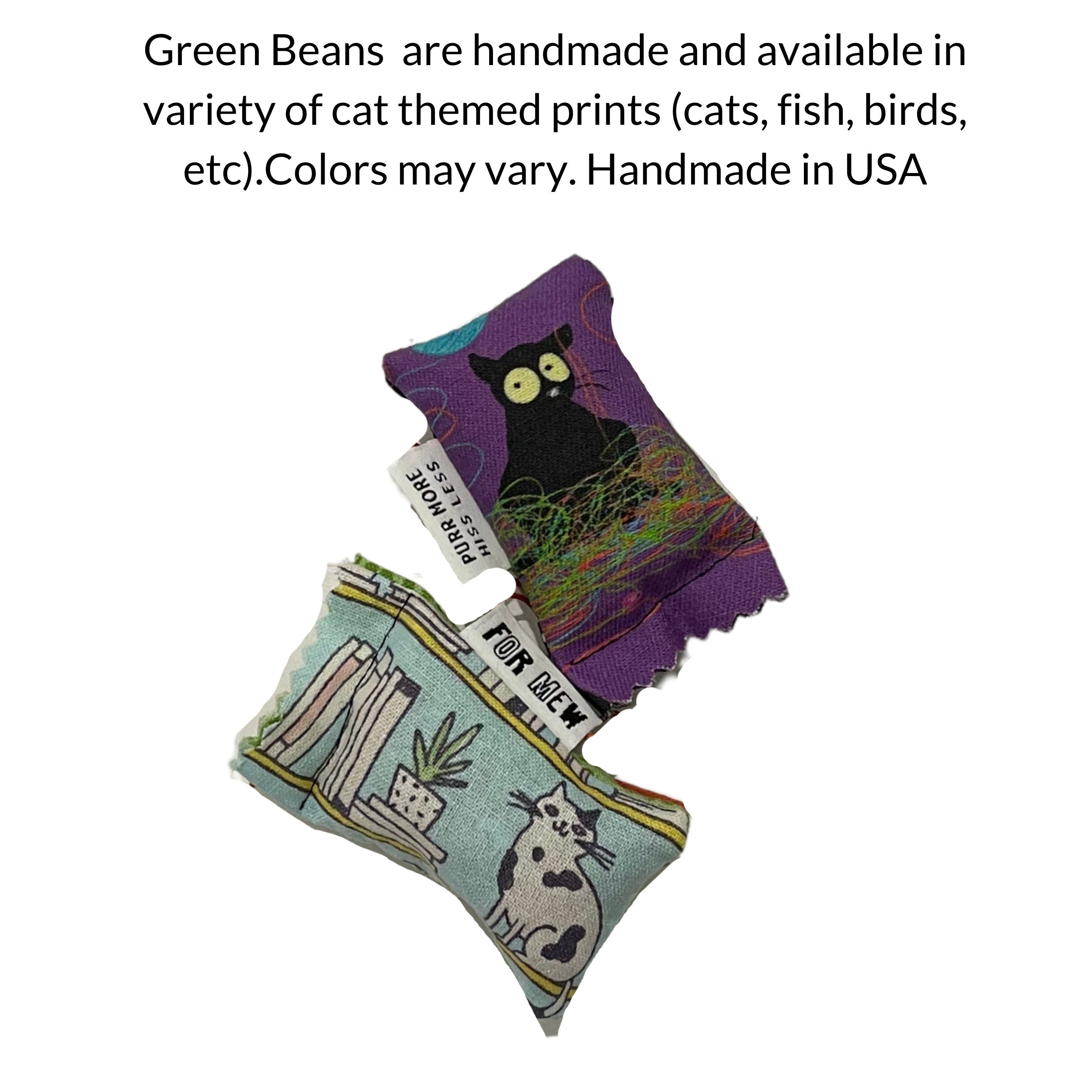 Catnip Bean Cat Toys – Chloe Cole Pet Couture
