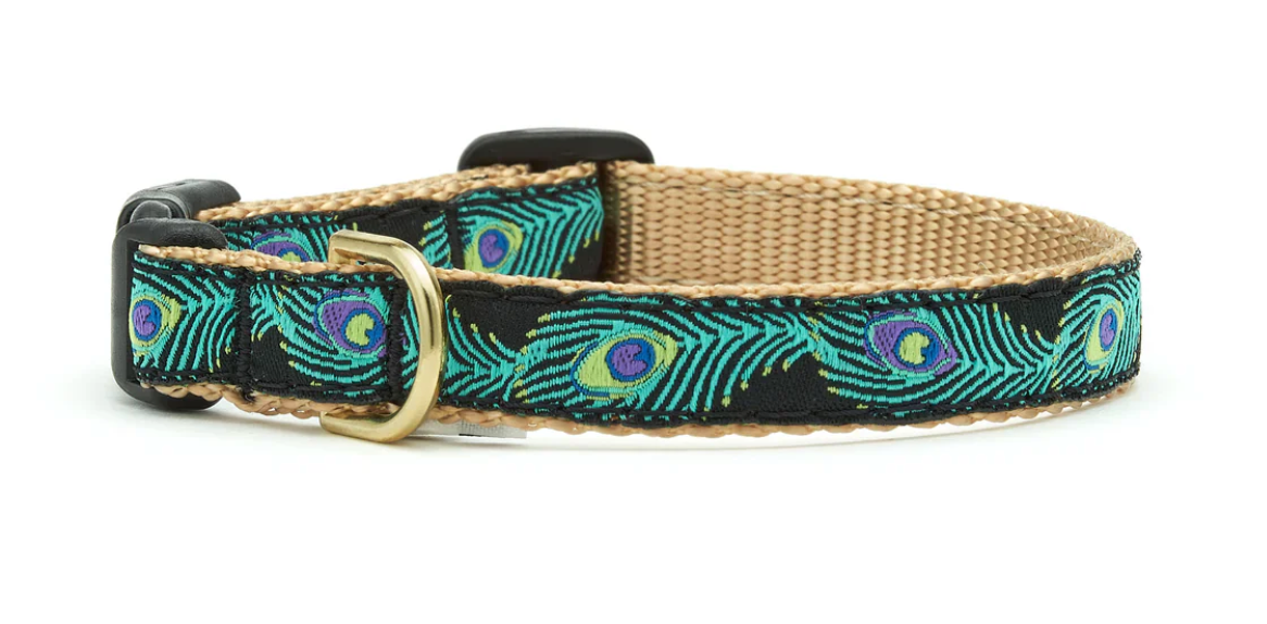Peacock Cat Collar – Chloe Cole Pet Couture